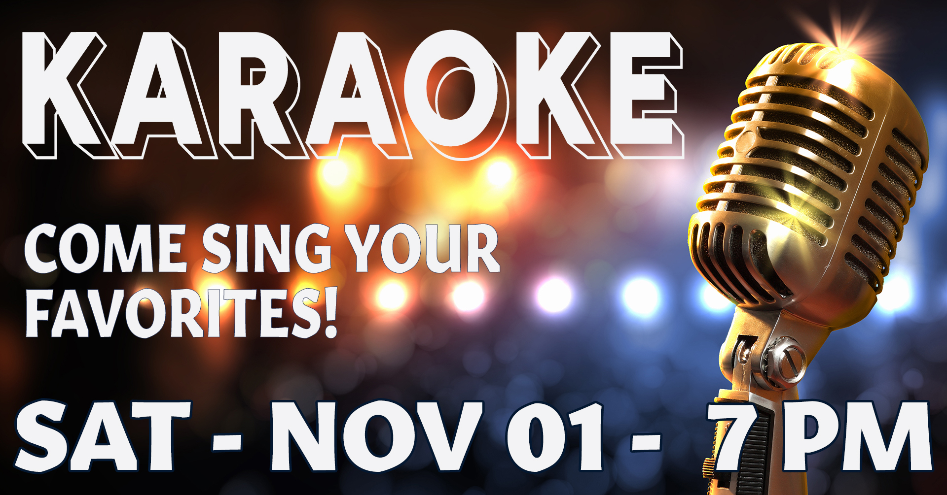 Karaoke Saturday – Gravity Check Saloon and Arena